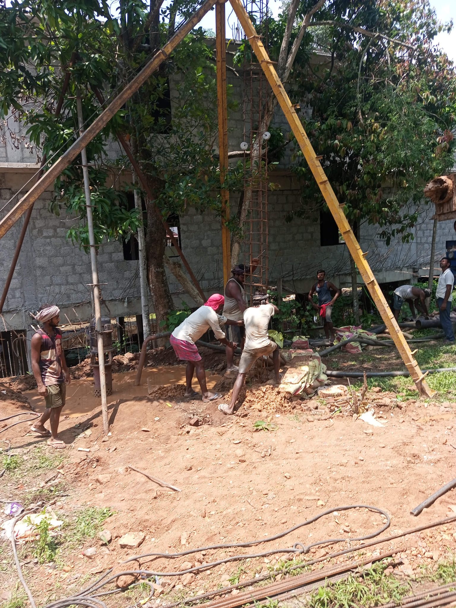 Pile Foundation for Commercial Building | Meridian Homes Pala